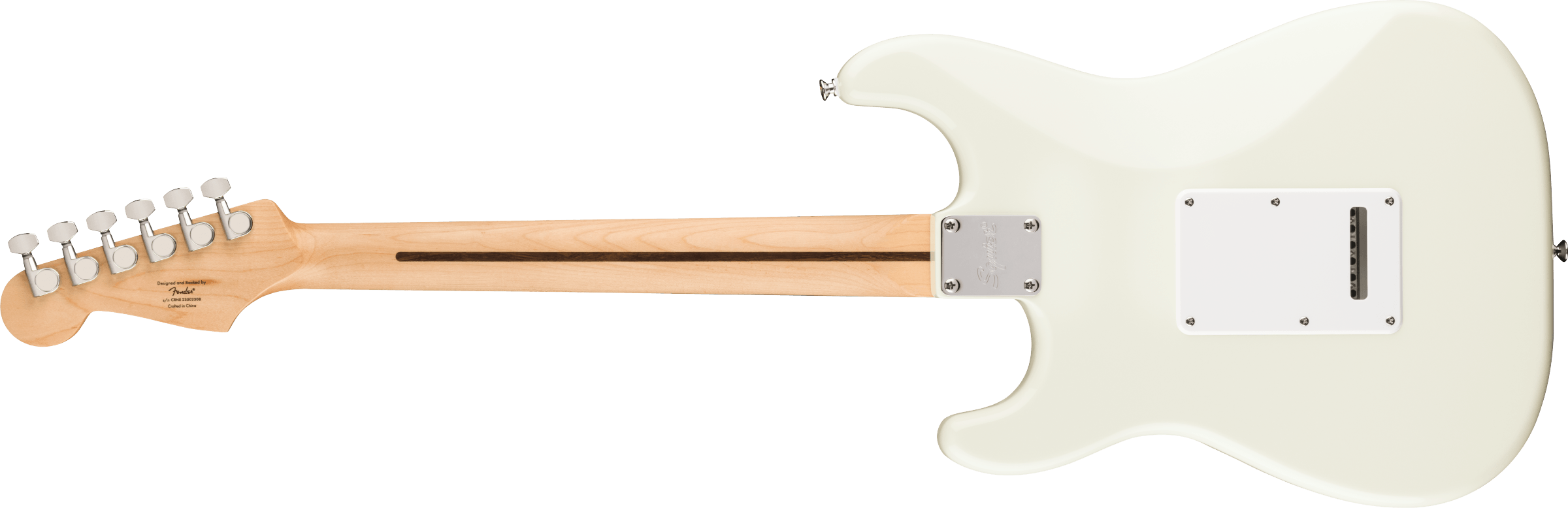Squier FSR Squier Sonic® Stratocaster® HSS, Maple Fingerboard, White P ...