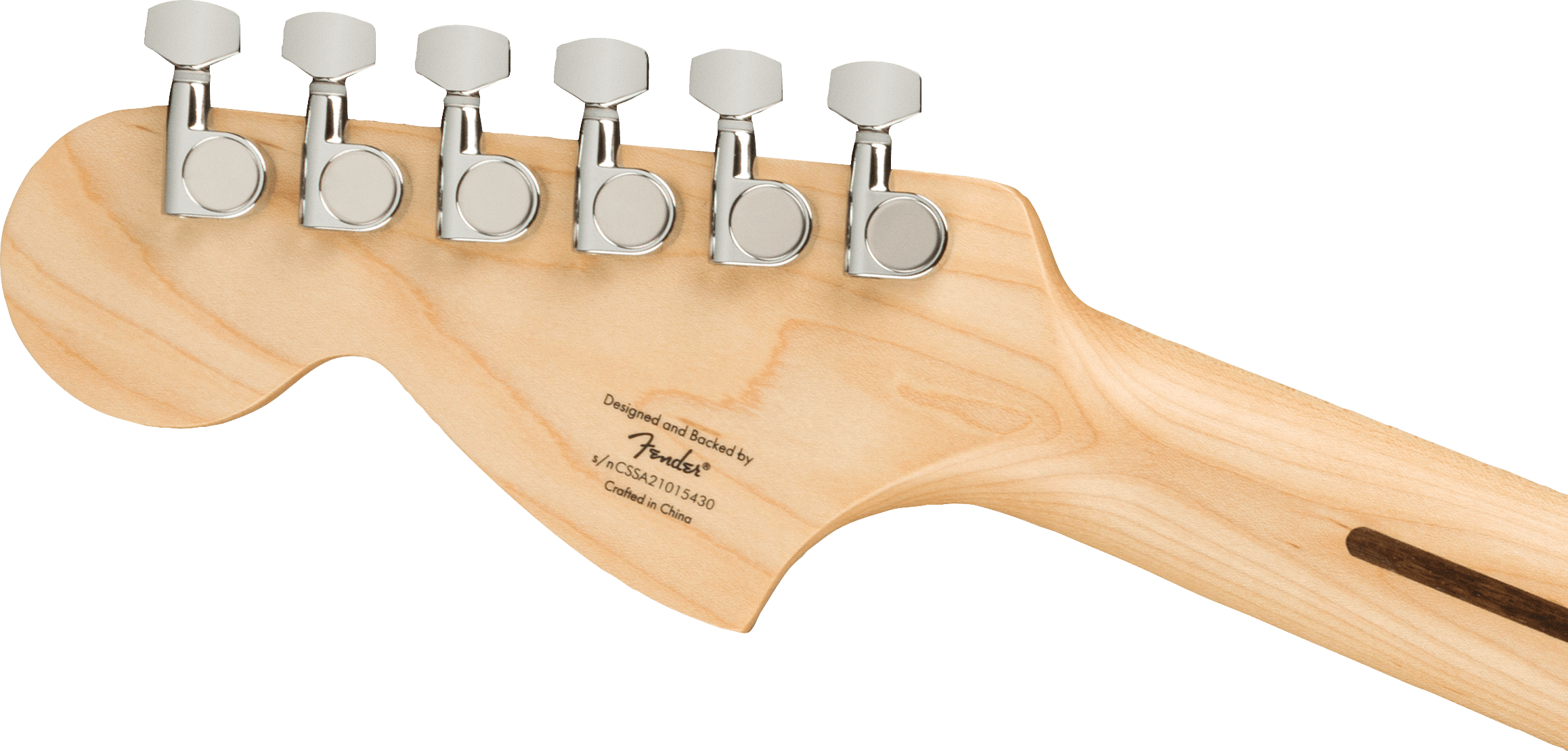 Squier FSR Affinity Series™ Stratocaster®, Laurel Fingerboard, White P ...