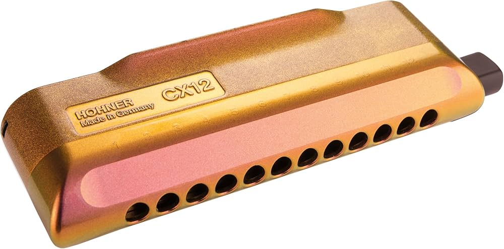 Hohner CX12 JAZZ 12孔半音階口琴, C調 12-hole Chromatic Harmonica, C key — Tom ...