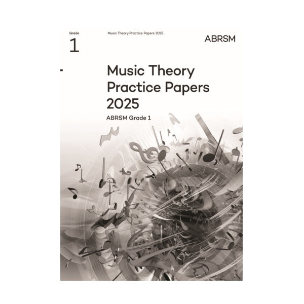 (預售產品 Pre-order) ABRSM Music Theory Practice Papers 2025 Grade 1 — Tom Lee Music