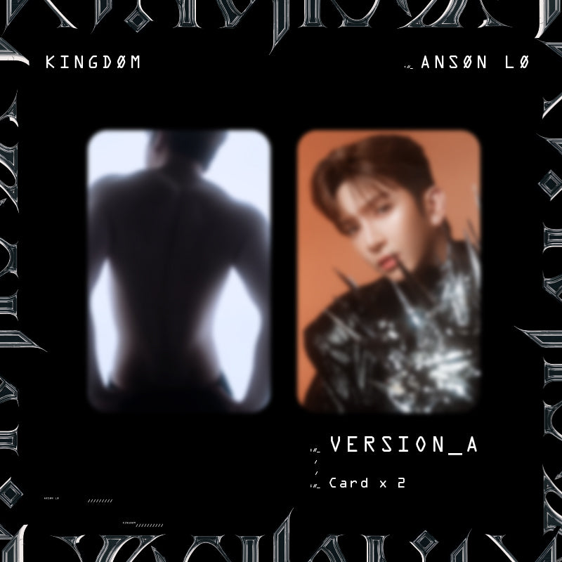 (現貨 Available) Anson Lo 盧瀚霆 首張個人專輯 ”KINGDOM“ Version A — Tom Lee Music