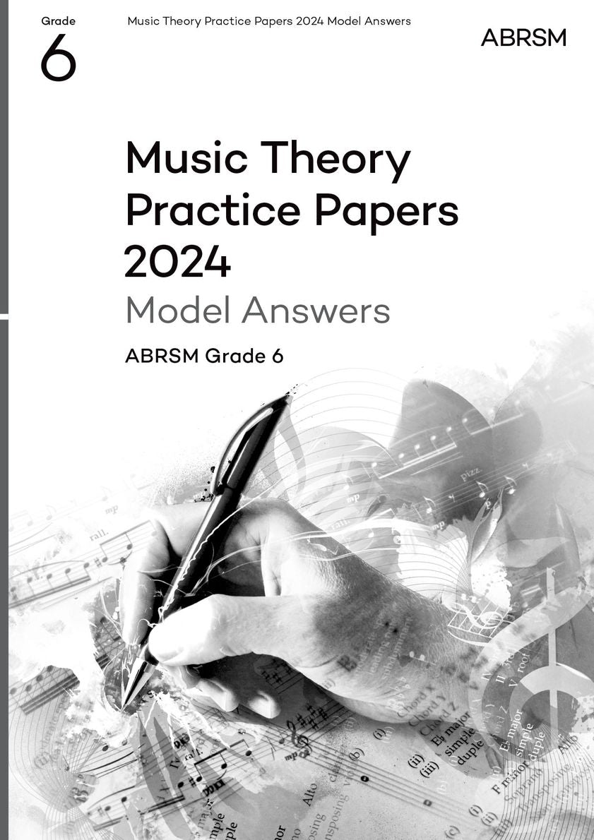 (訂購 Pre-order) ABRSM Music Theory Practice Papers Model Answers 2024 G ...