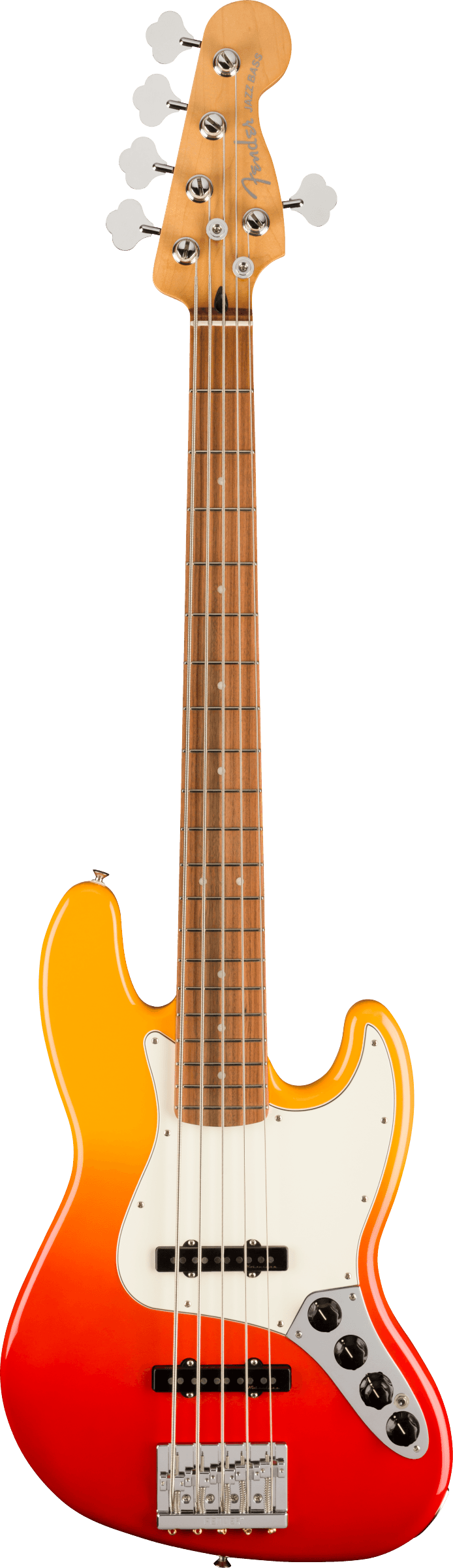 Fender Player Plus Jazz Bass® V, Pau Ferro Fingerboard, Tequila Sunris ...