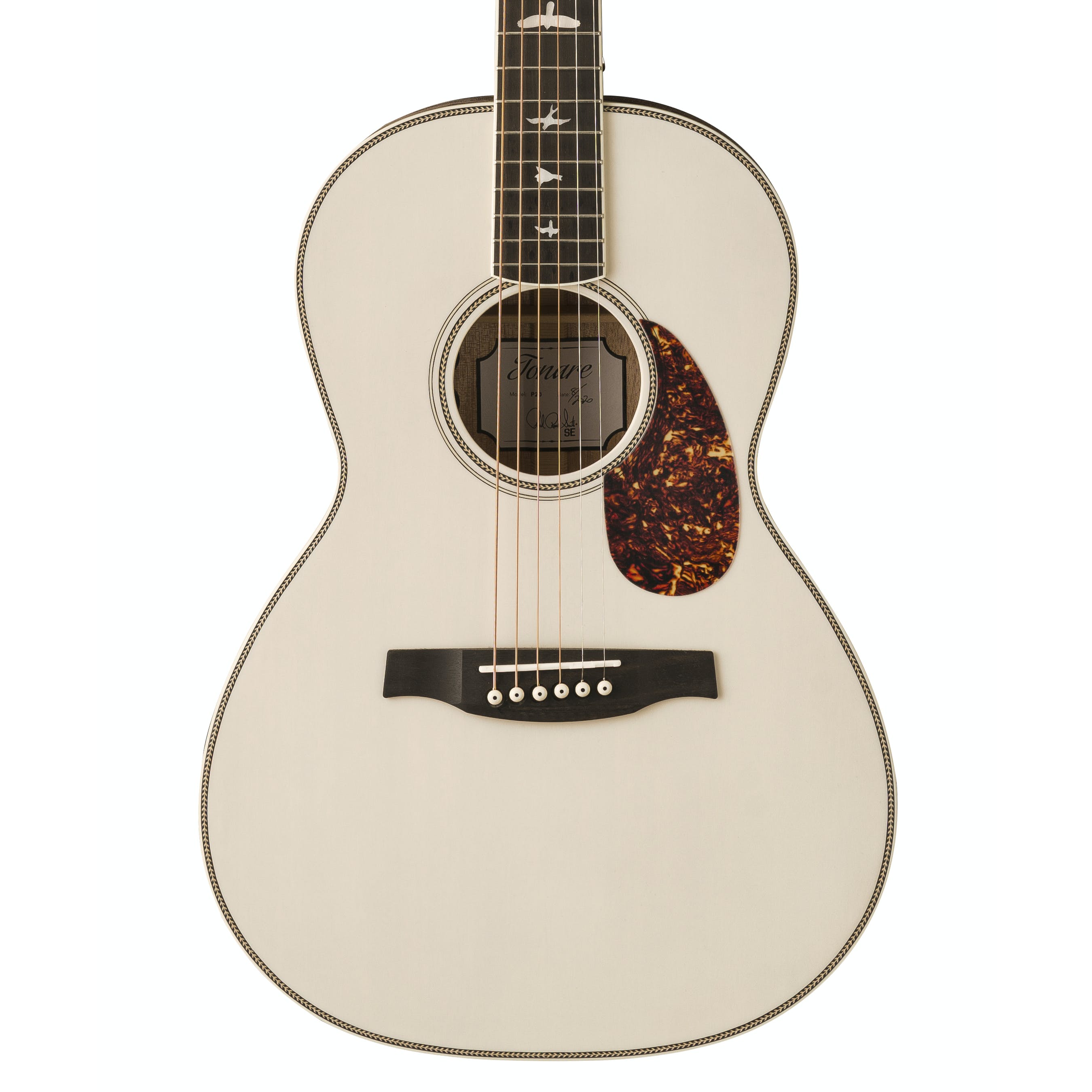 PRS Limited Edition SE Parlor P20E - Antique White 木結他 — Tom Lee Music