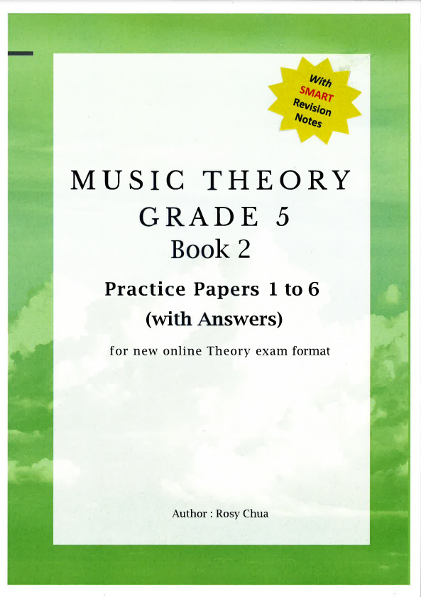 Music Theory Grade 5 Book 2 Practice Papers 1-6 (wiith Answer) — Tom ...