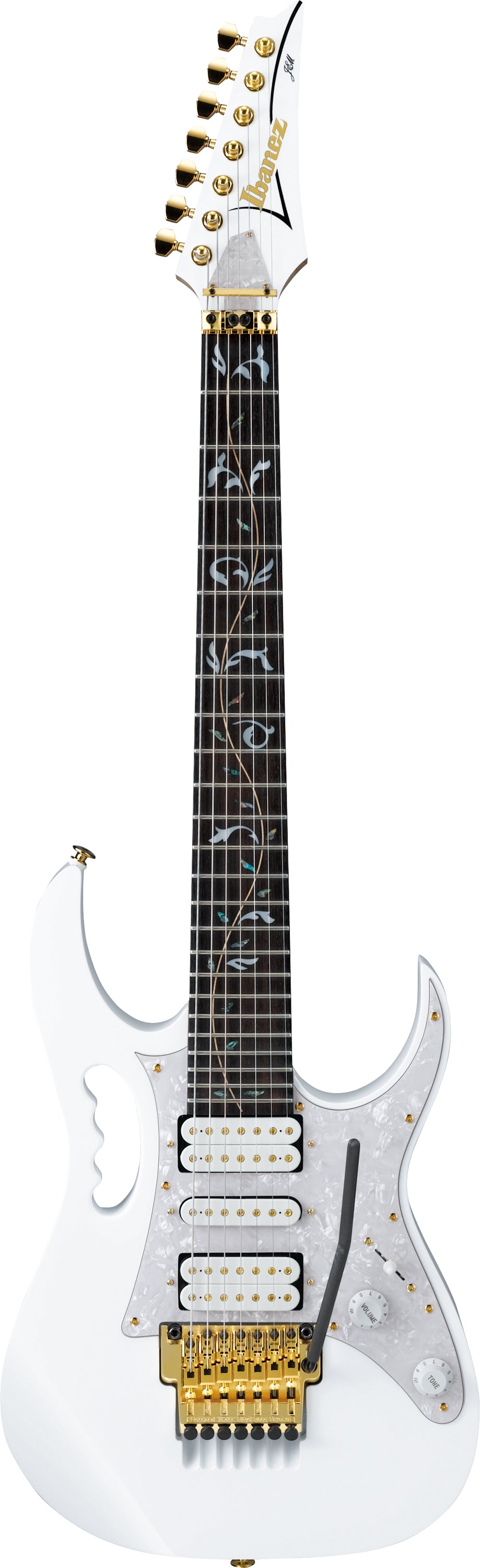 Ibanez JEM7V7WH Steve Vai Signature 7-Strings Japan made Electric Guit ...