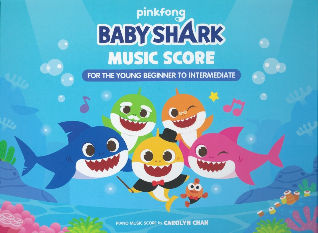 pinkfong Baby Shark Music Score For The Young Beginner To Intermediate ...